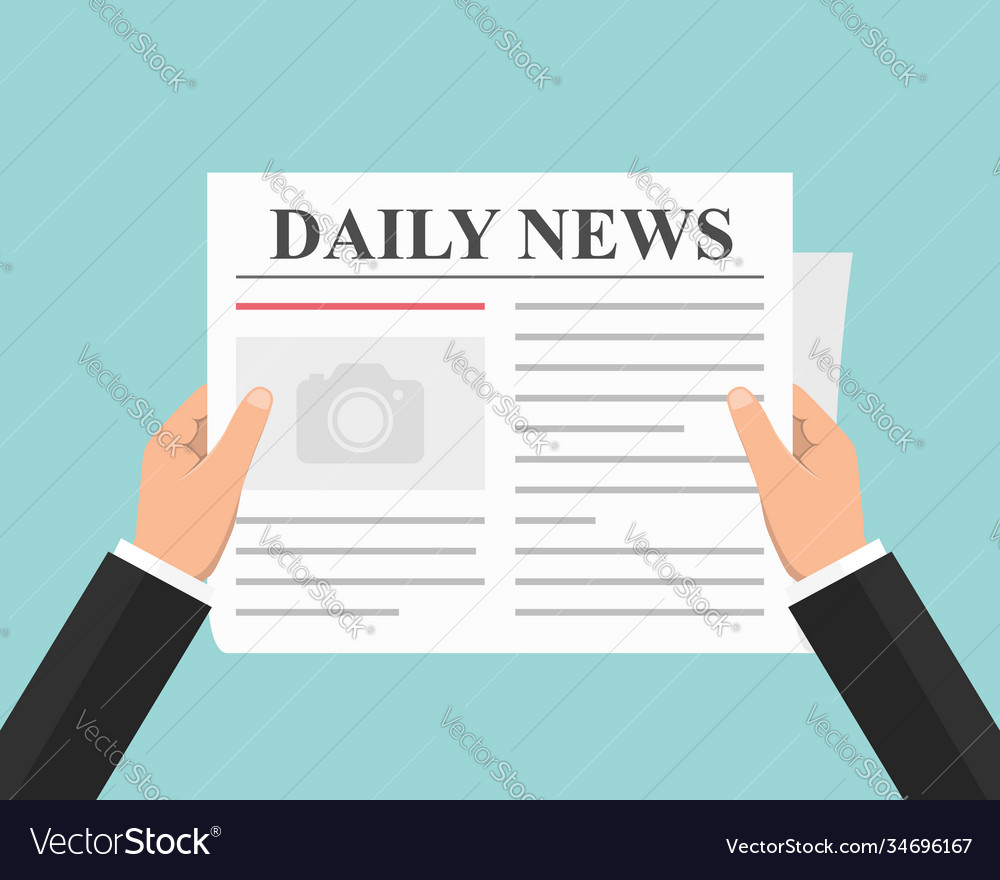 Newspaper Royalty Free Vector Image - VectorStock