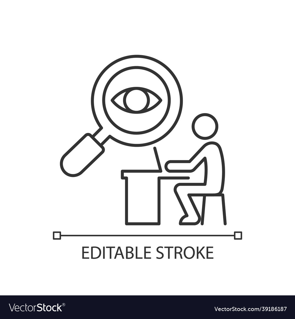 Control linear icon Royalty Free Vector Image - VectorStock