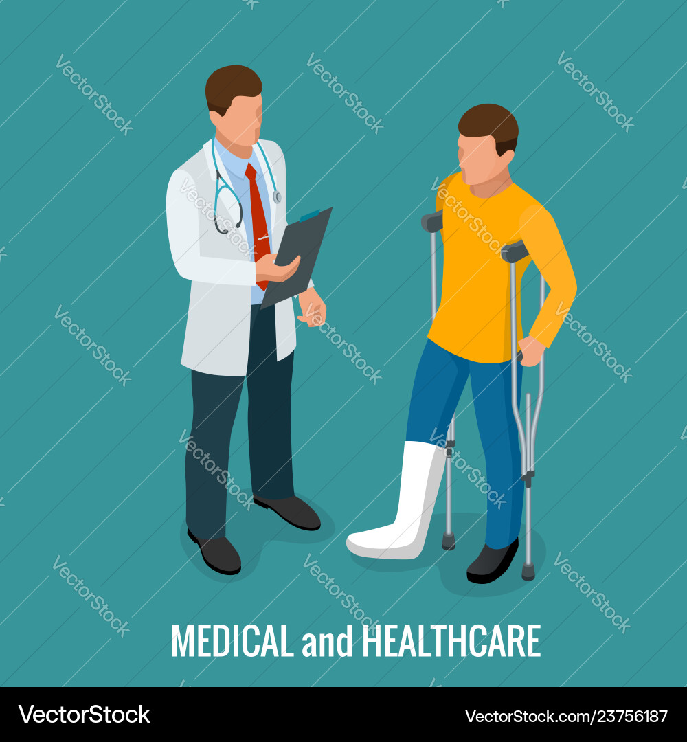Fracture leg sprain or tearing leg Royalty Free Vector Image