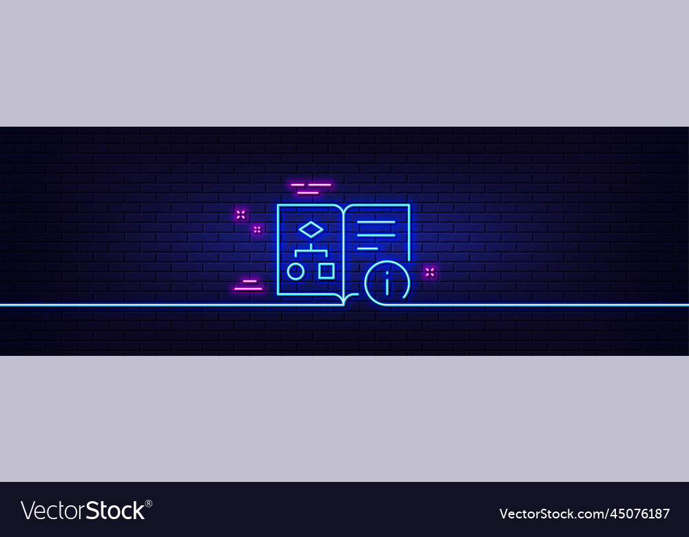 Technical algorithm line icon project Royalty Free Vector Technical algorithm line icon project Royalty Free Vector