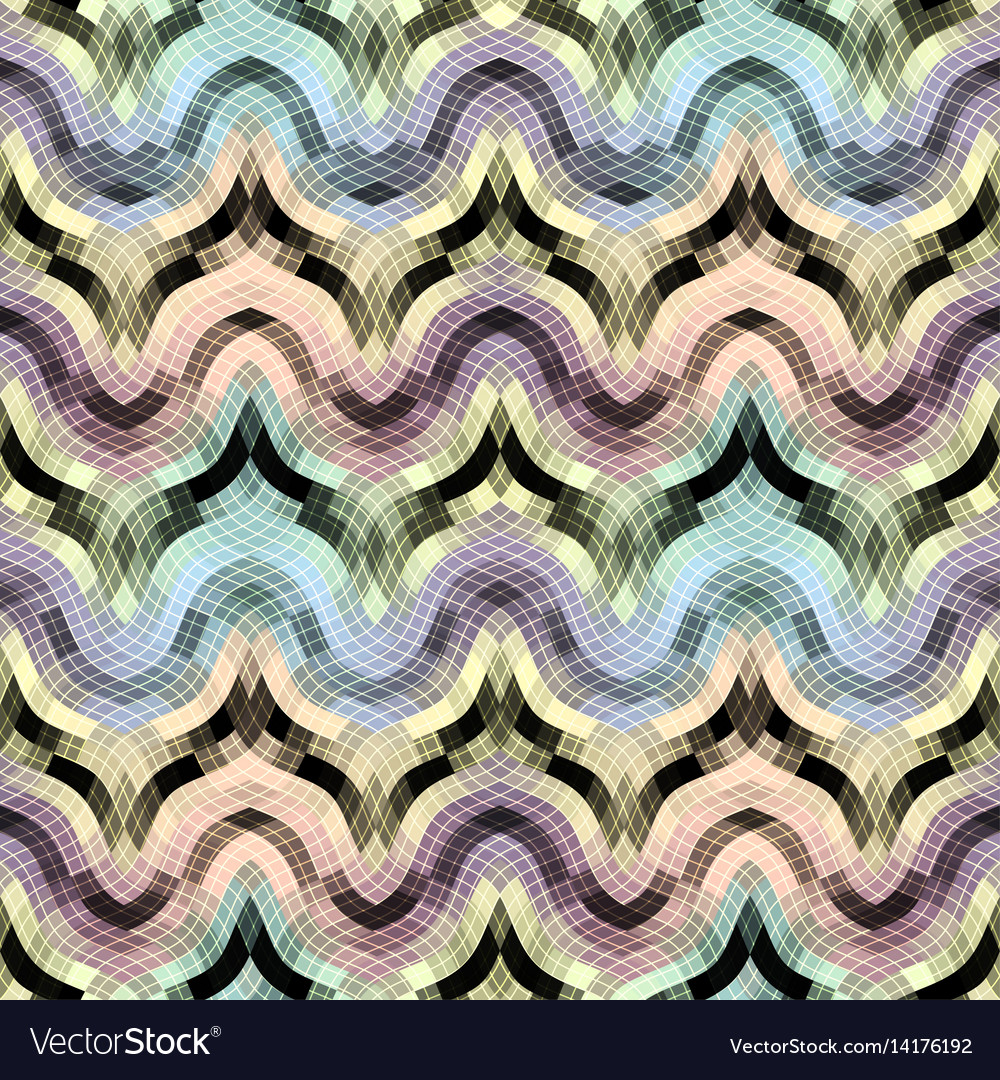 Geometric abstract pattern Royalty Free Vector Image