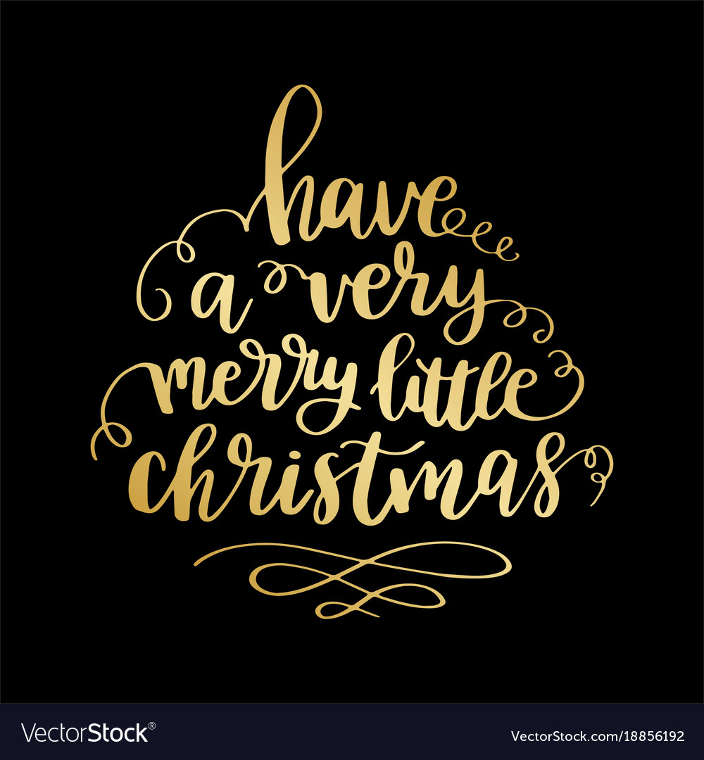 Have a very merry christmas Royalty Free Vector Image