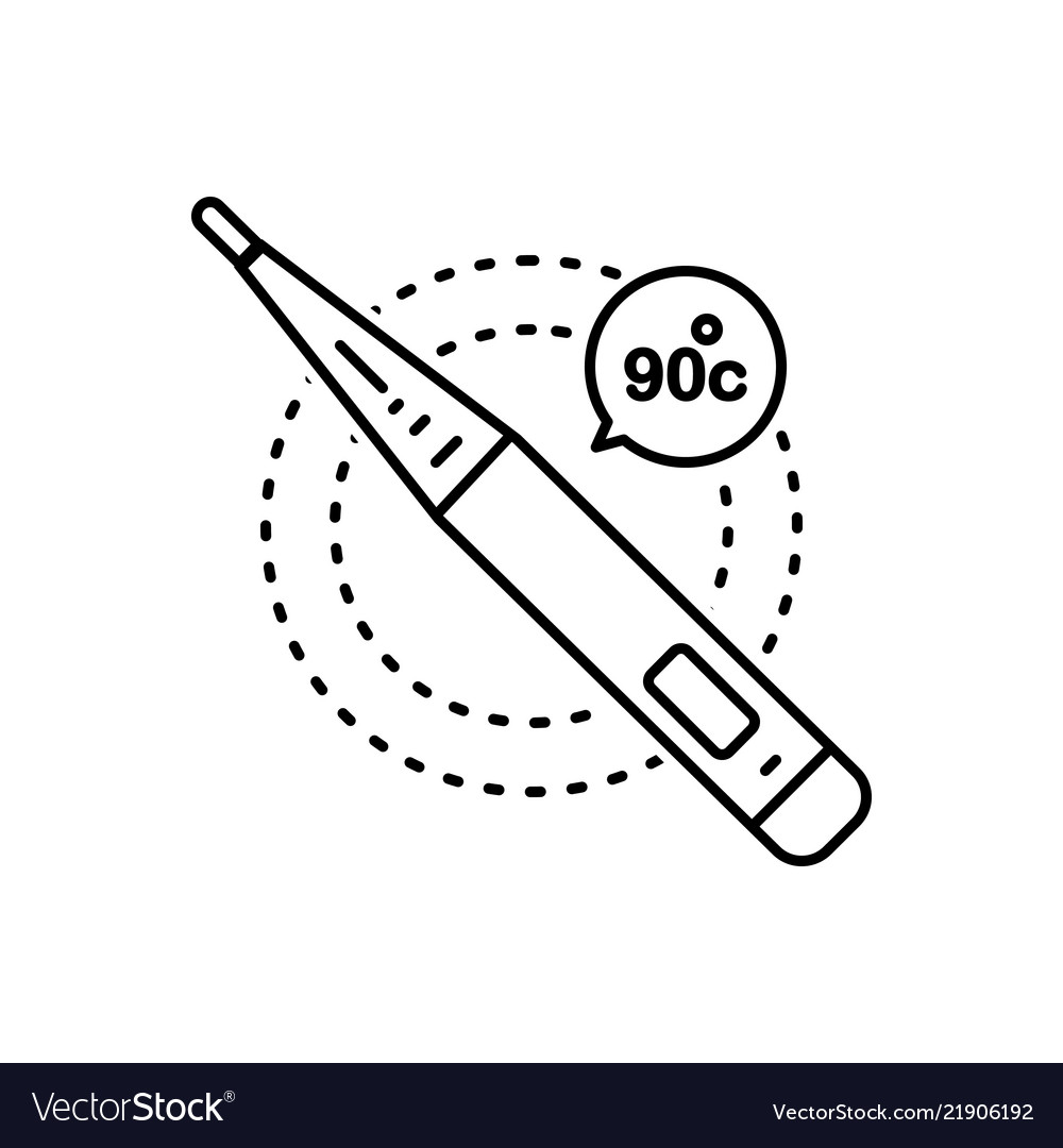 Thermometer Royalty Free Vector Image - VectorStock