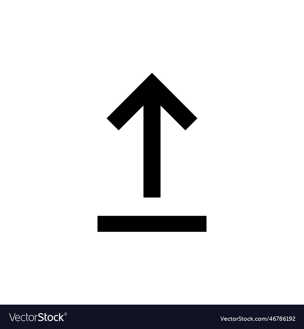 Upload icon load data symbol Royalty Free Vector Image Upload icon load data symbol Royalty Free Vector Image
