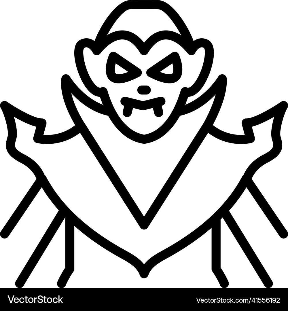Vampire Royalty Free Vector Image Vectorstock