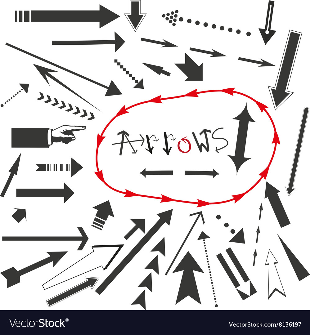 Arrows Royalty Free Vector Image - VectorStock