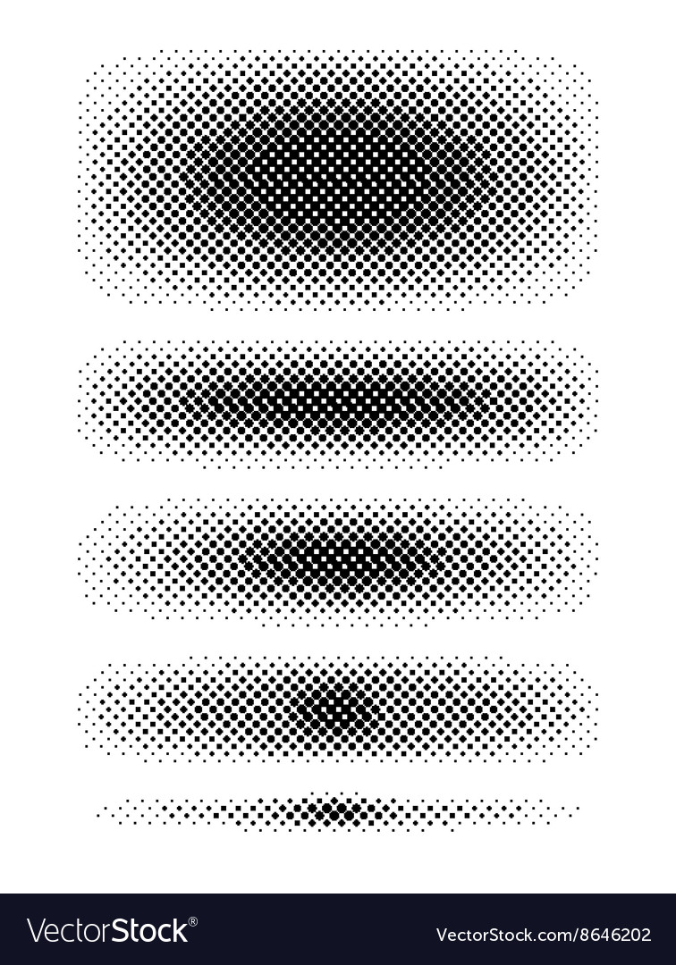 Halftone pattern Royalty Free Vector Image - VectorStock