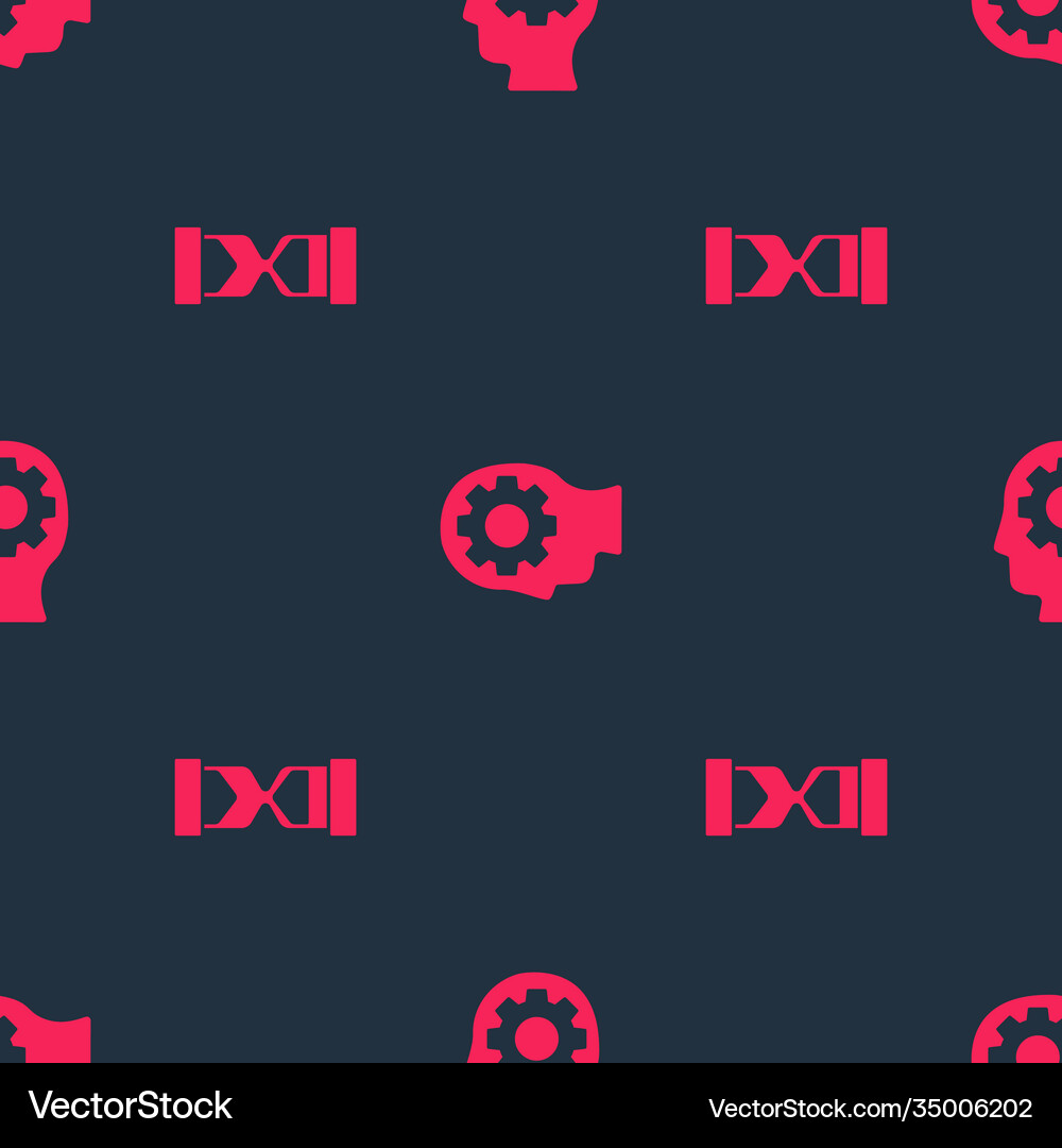 Set old hourglass with sand and head gear inside Vector Image