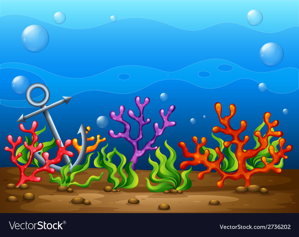 Underwater Royalty Free Vector Image - VectorStock