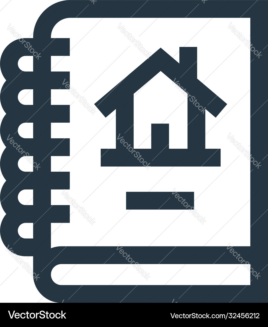 Report icon isolated on white background outline Vector Image