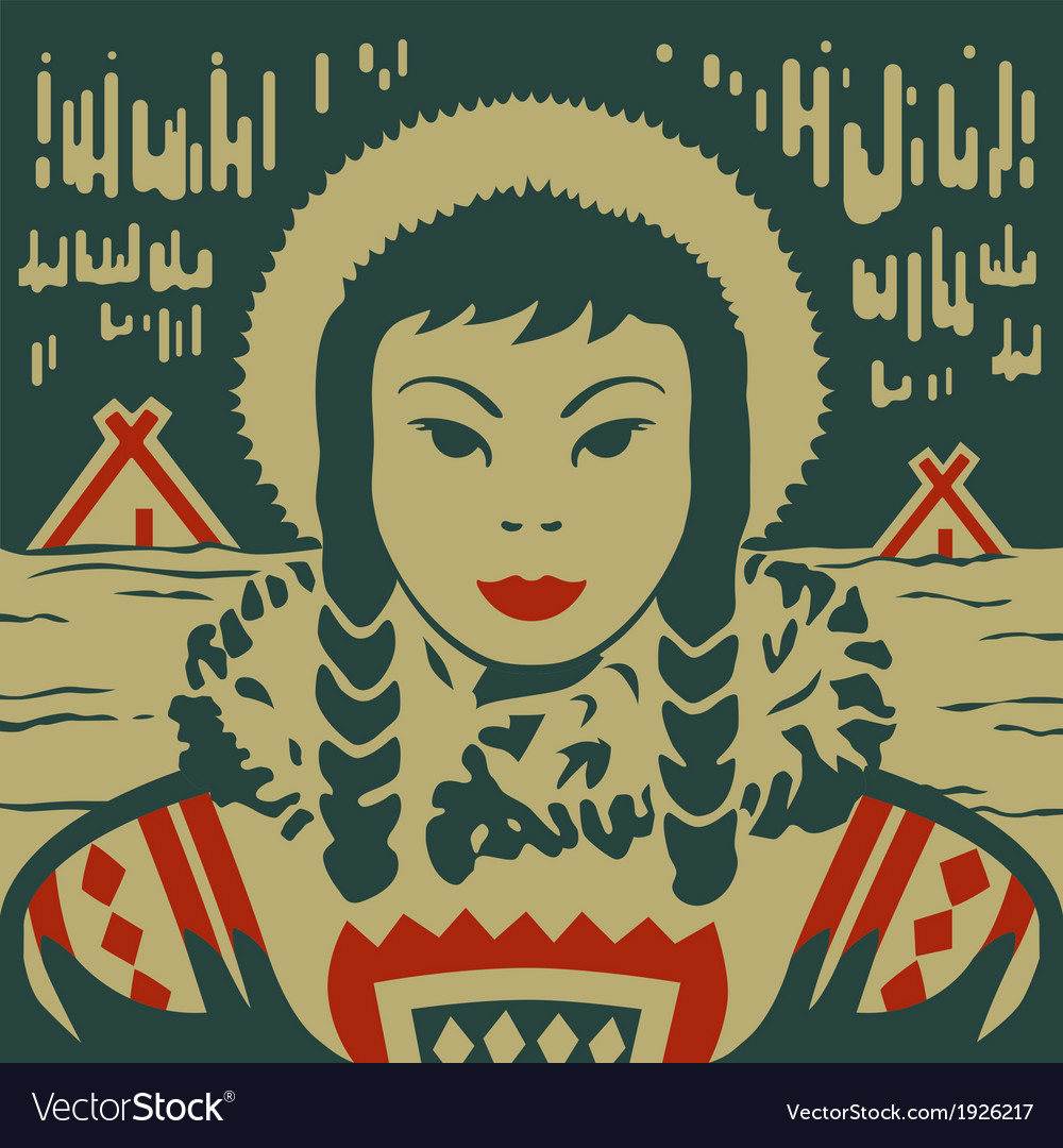 Chukcha Royalty Free Vector Image - VectorStock