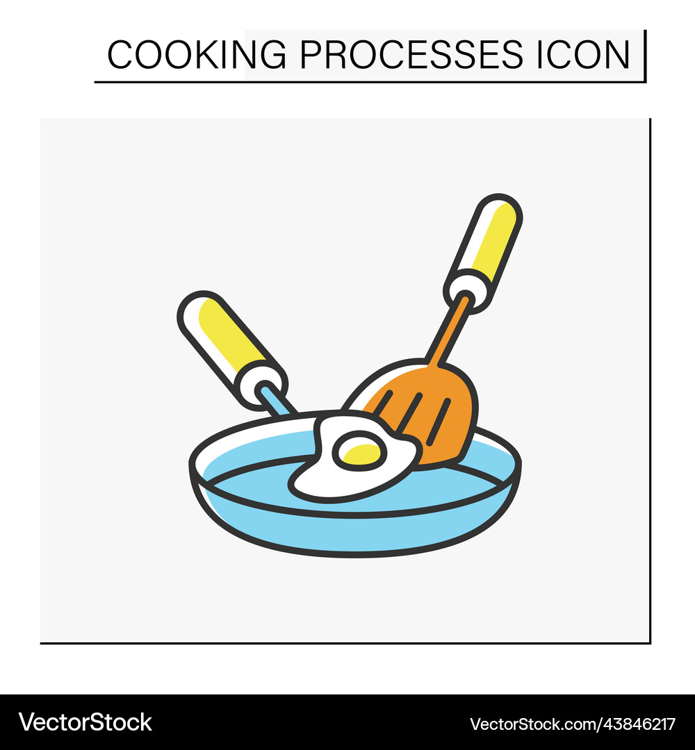 Food color icon Royalty Free Vector Image - VectorStock