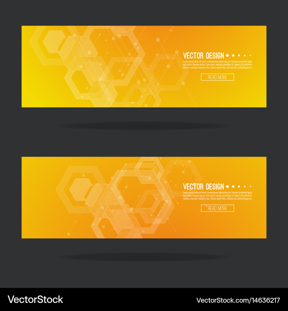 Futuristic header Royalty Free Vector Image - VectorStock