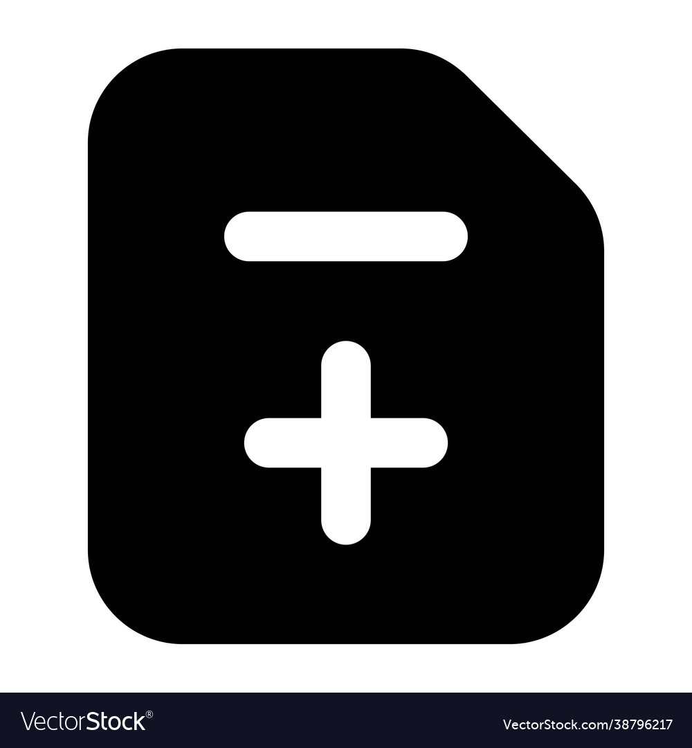Maths file Royalty Free Vector Image - VectorStock