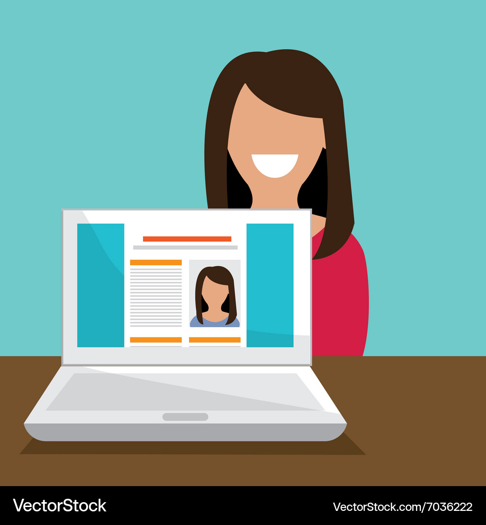 Search and find employment Royalty Free Vector Image