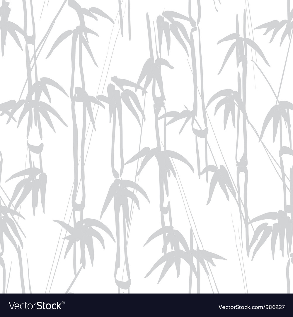 Bamboo pattern Royalty Free Vector Image - VectorStock