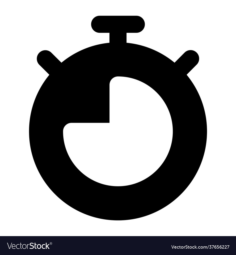 Stopwatch Royalty Free Vector Image - VectorStock
