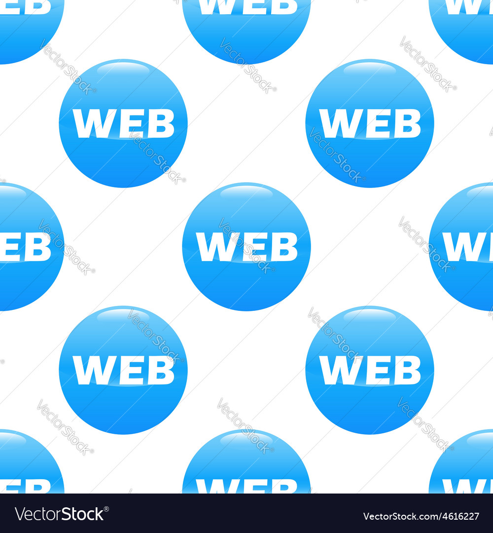 Web sign pattern Royalty Free Vector Image - VectorStock