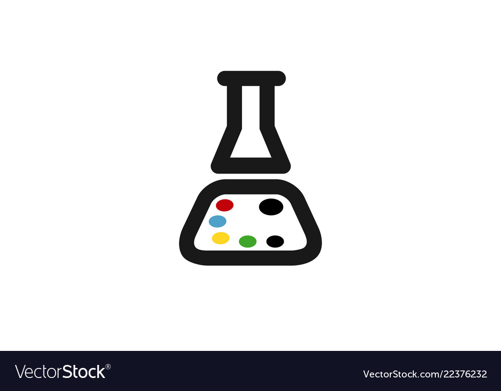 Creative lab logo Royalty Free Vector Image - VectorStock