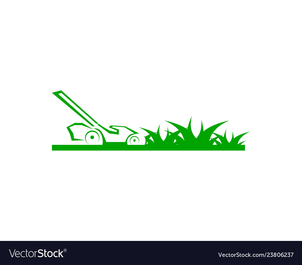 Lawn Care Logo Design Template Royalty Free Vector Image