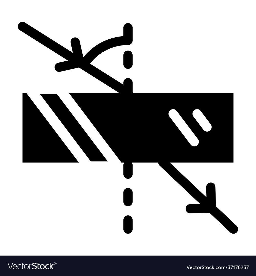 Refraction Logo Refraction In A Glass Royalty Free Images, Stock