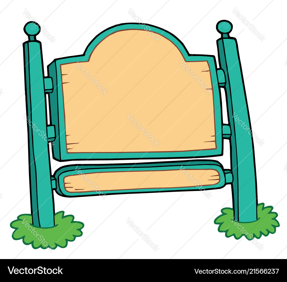 Wooden home sign Royalty Free Vector Image - VectorStock