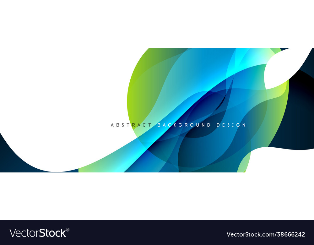 Trendy simple fluid color gradient abstract Vector Image