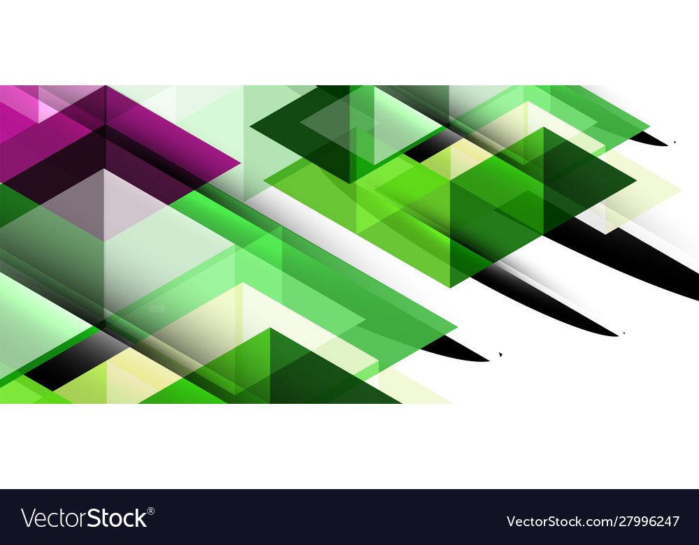 Abstract triangle pattern colorful backdrop Vector Image