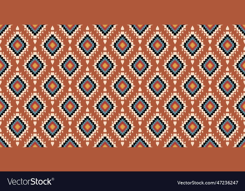 Ethnic Seamless Pattern Royalty Free Vector Image