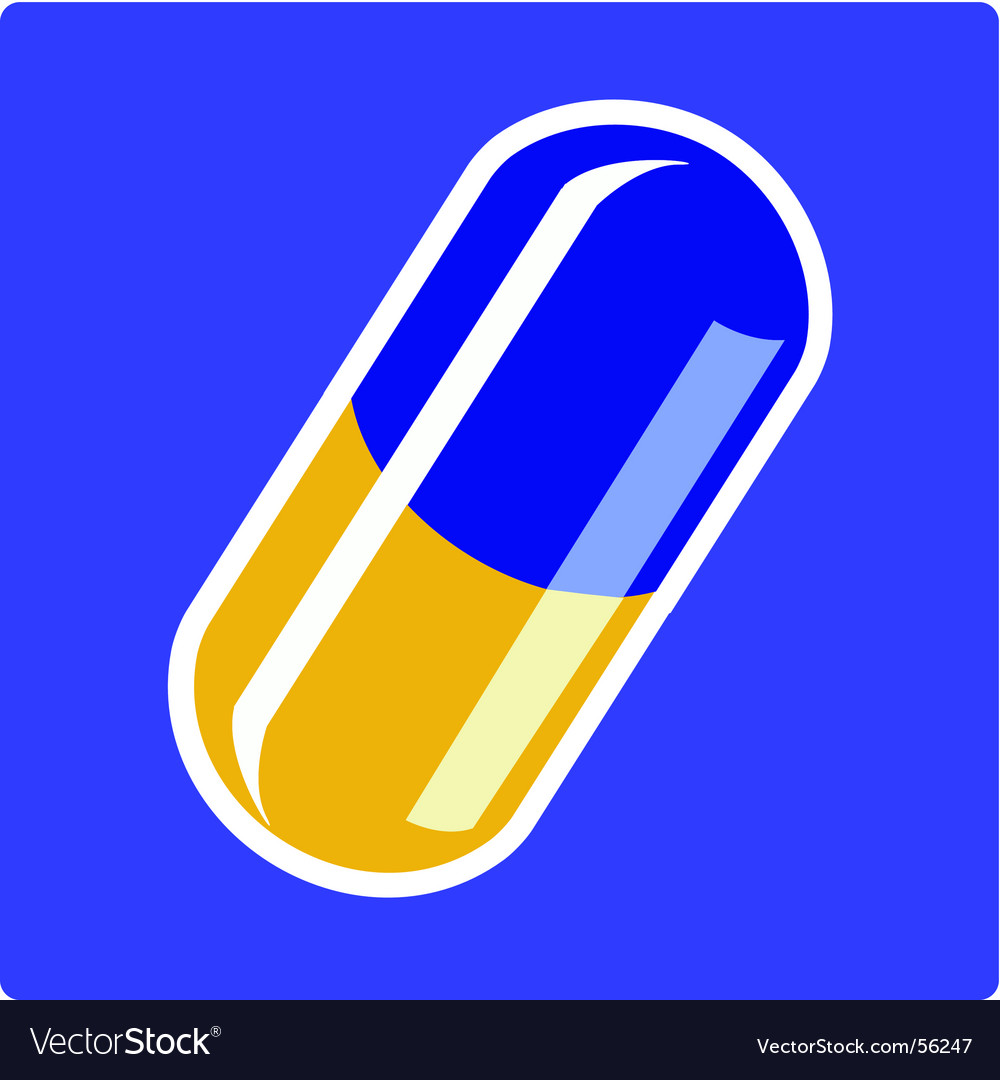 Pill Royalty Free Vector Image - VectorStock