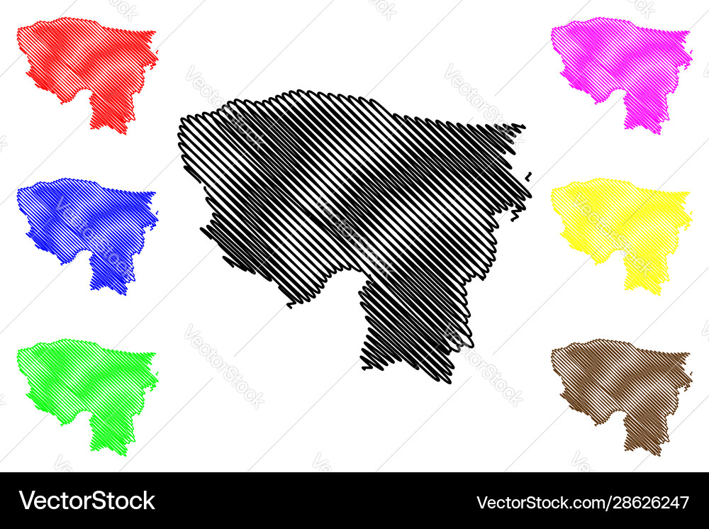 River gee county counties liberia republic Vector Image