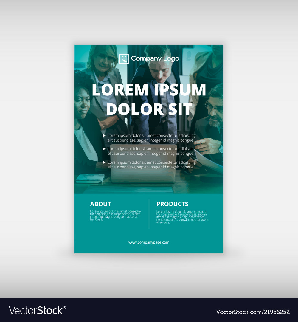 Flyer Royalty Free Vector Image - VectorStock