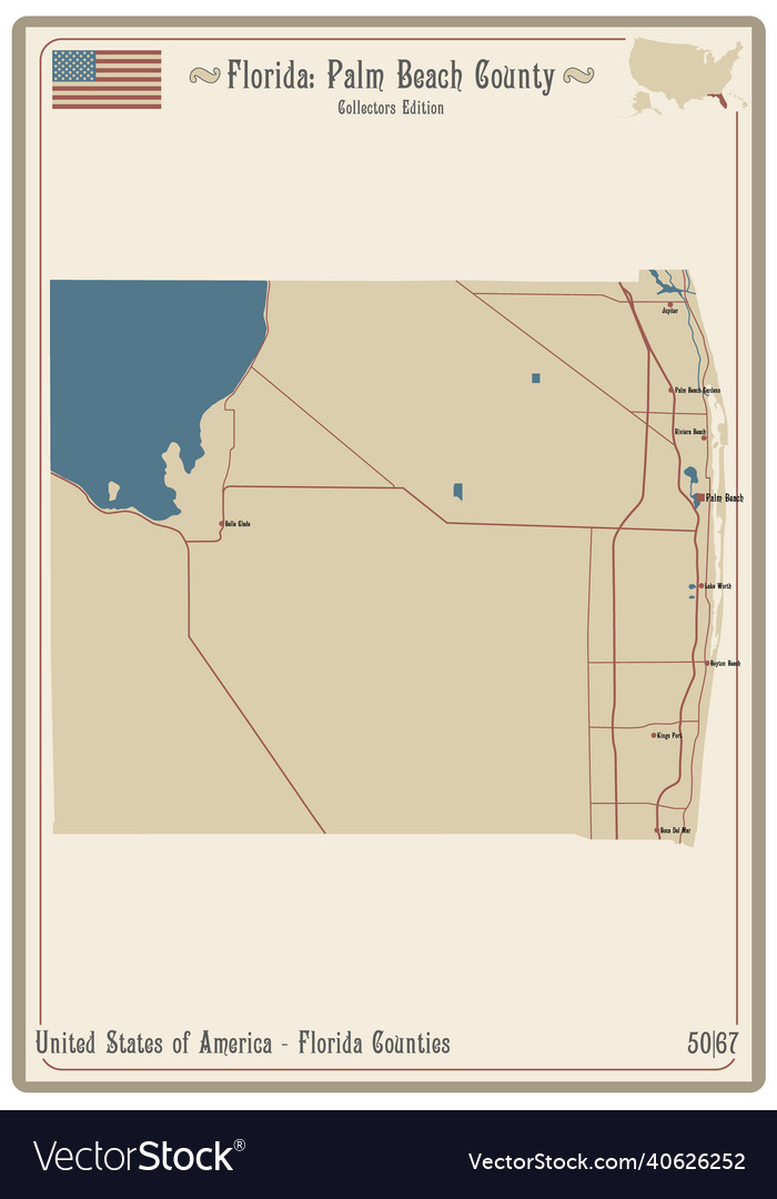 Map Of Palm County Florida City Of Palm Beach Gardens | A New County