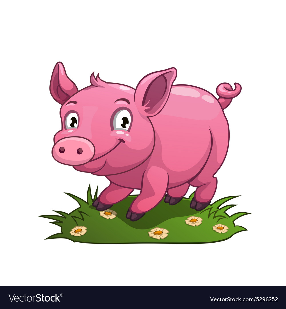 Pig Royalty Free Vector Image - VectorStock
