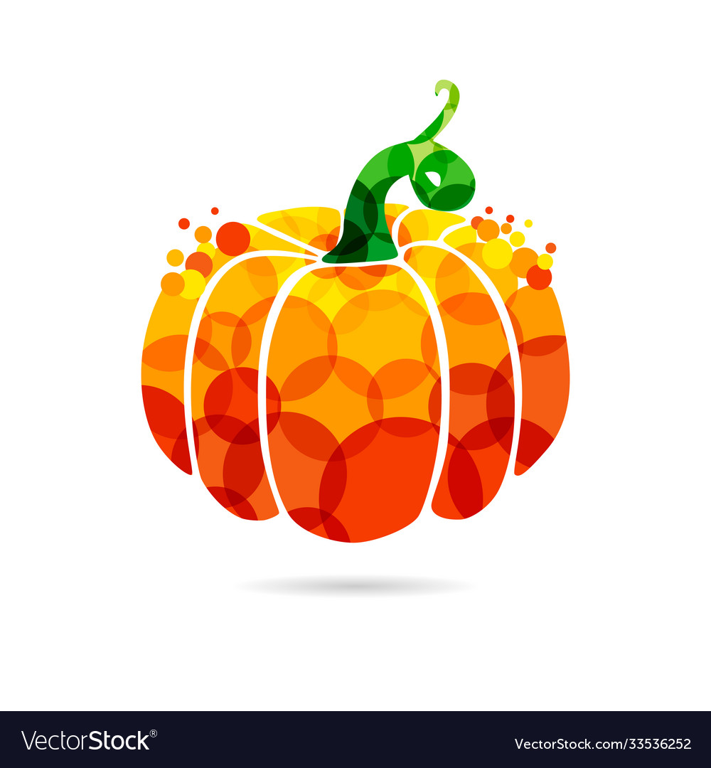 Pumpkin bubble Royalty Free Vector Image - VectorStock