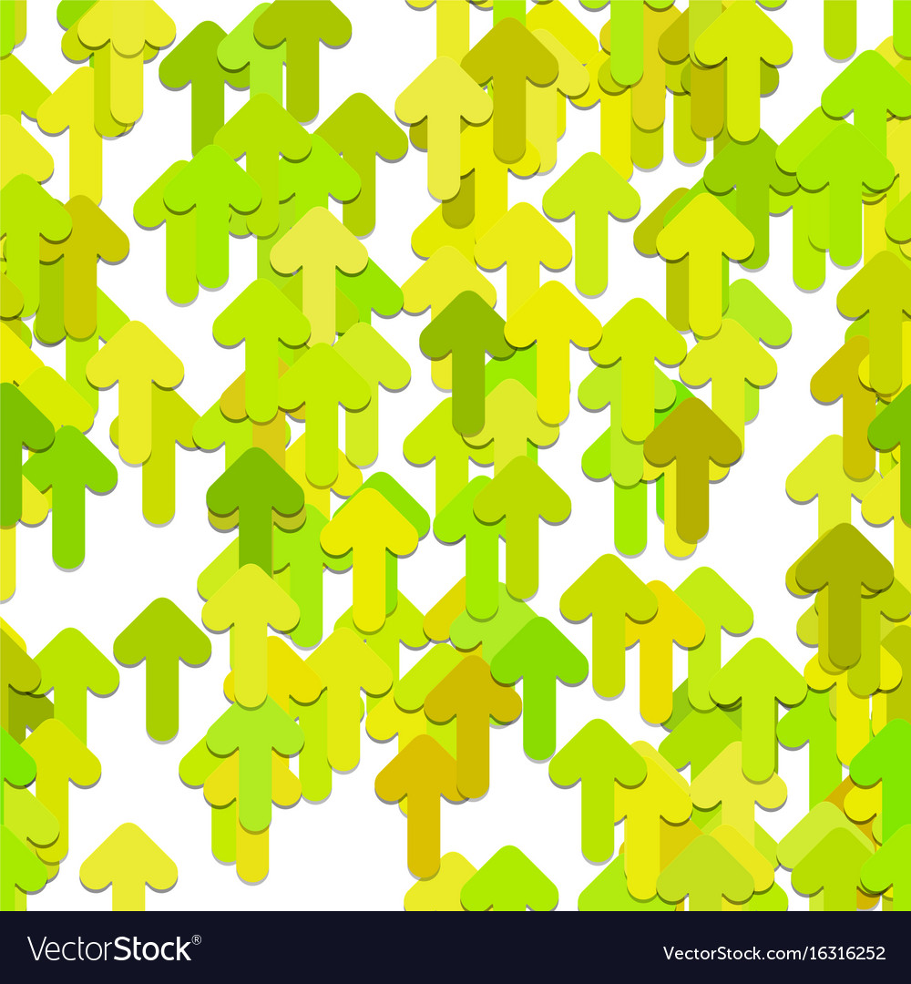 Seamless random arrow pattern background Vector Image