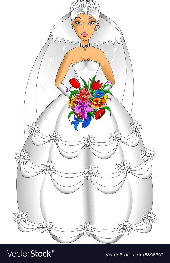 Bride Royalty Free Vector Image - VectorStock