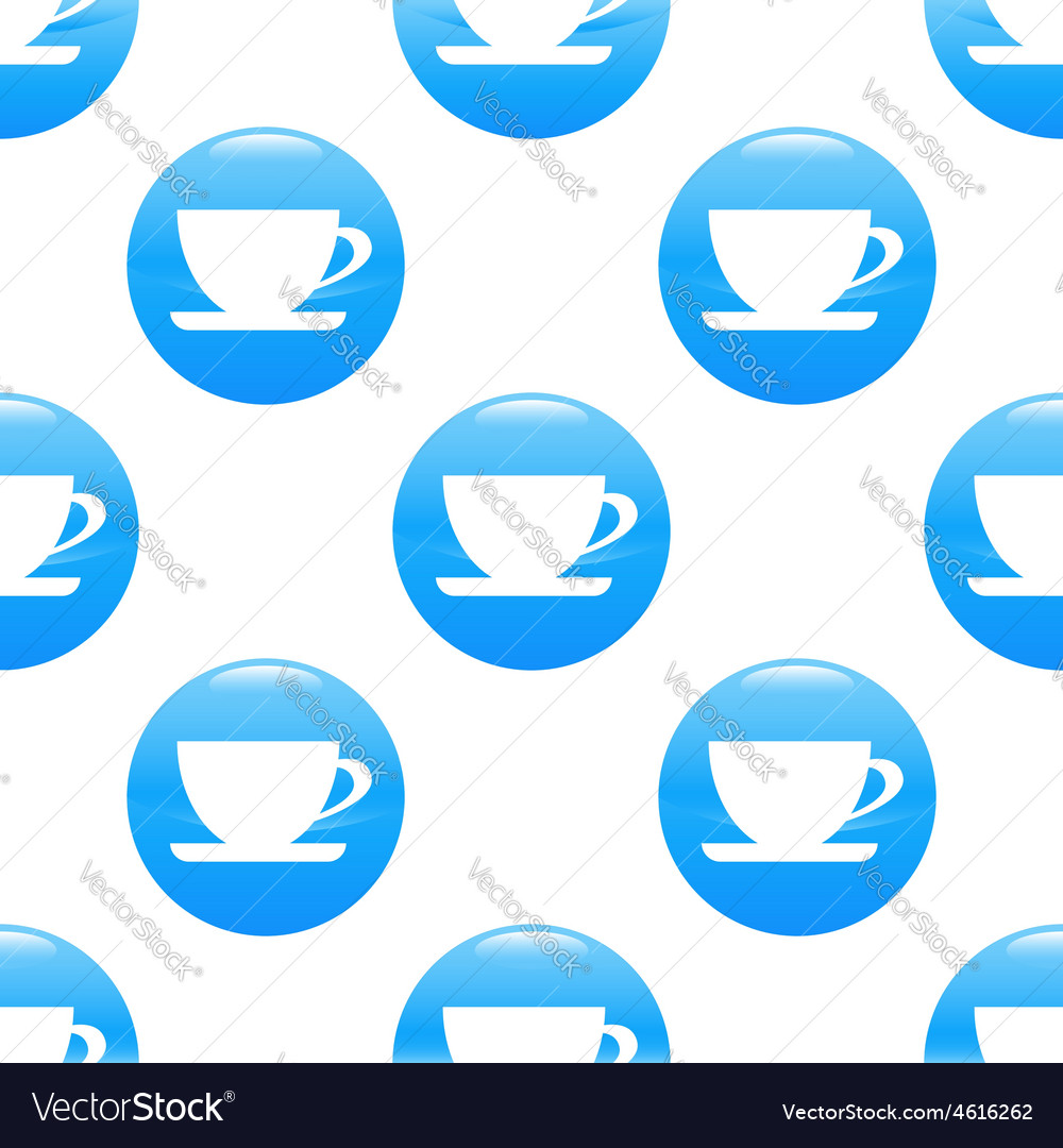 Cup sign pattern Royalty Free Vector Image - VectorStock