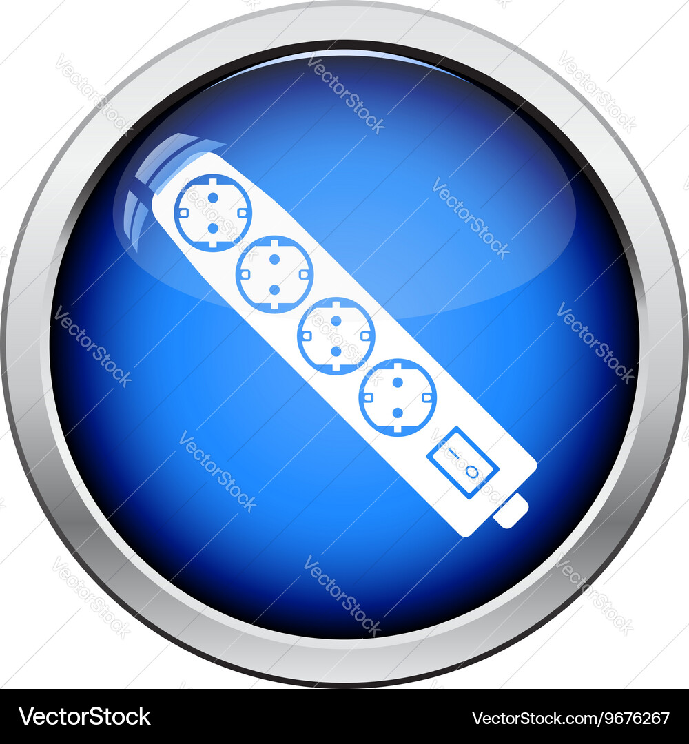 Electric extension icon Royalty Free Vector Image