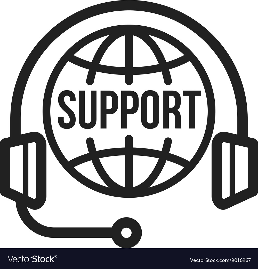 Global support Royalty Free Vector Image - VectorStock