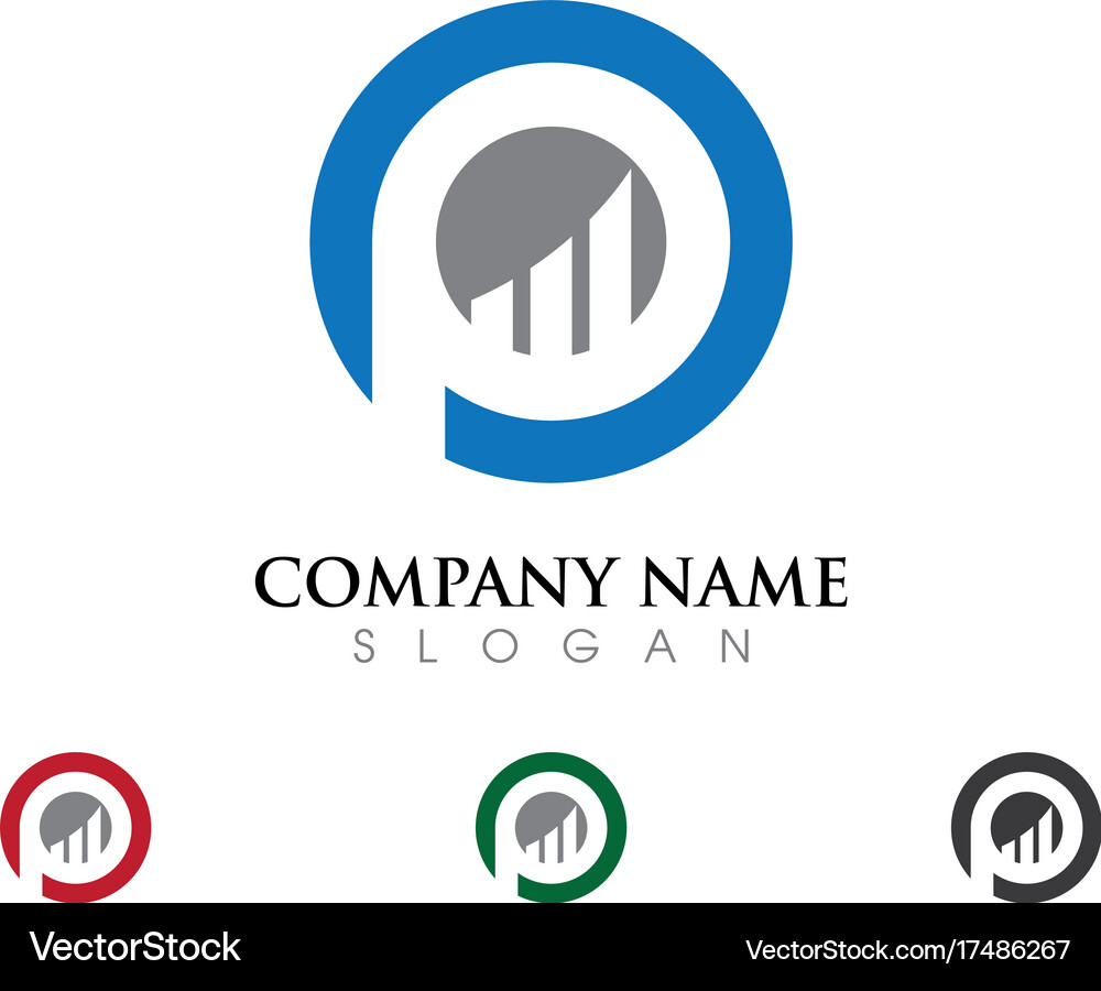 Property logo template Royalty Free Vector Image