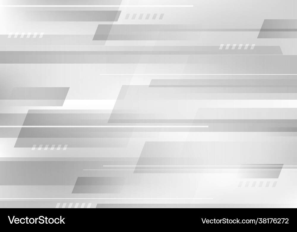 Abstract geometric white and gray color Royalty Free Vector