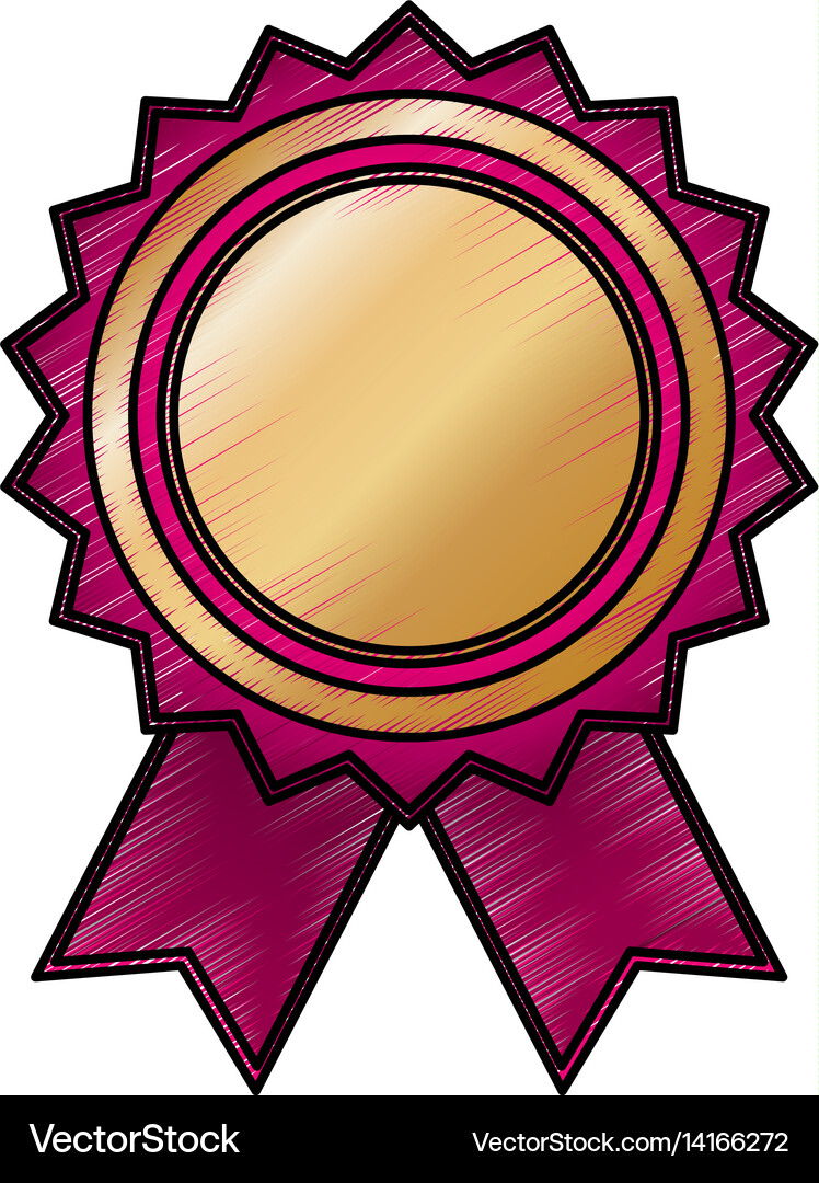 Award ribbon blank Royalty Free Vector Image - VectorStock