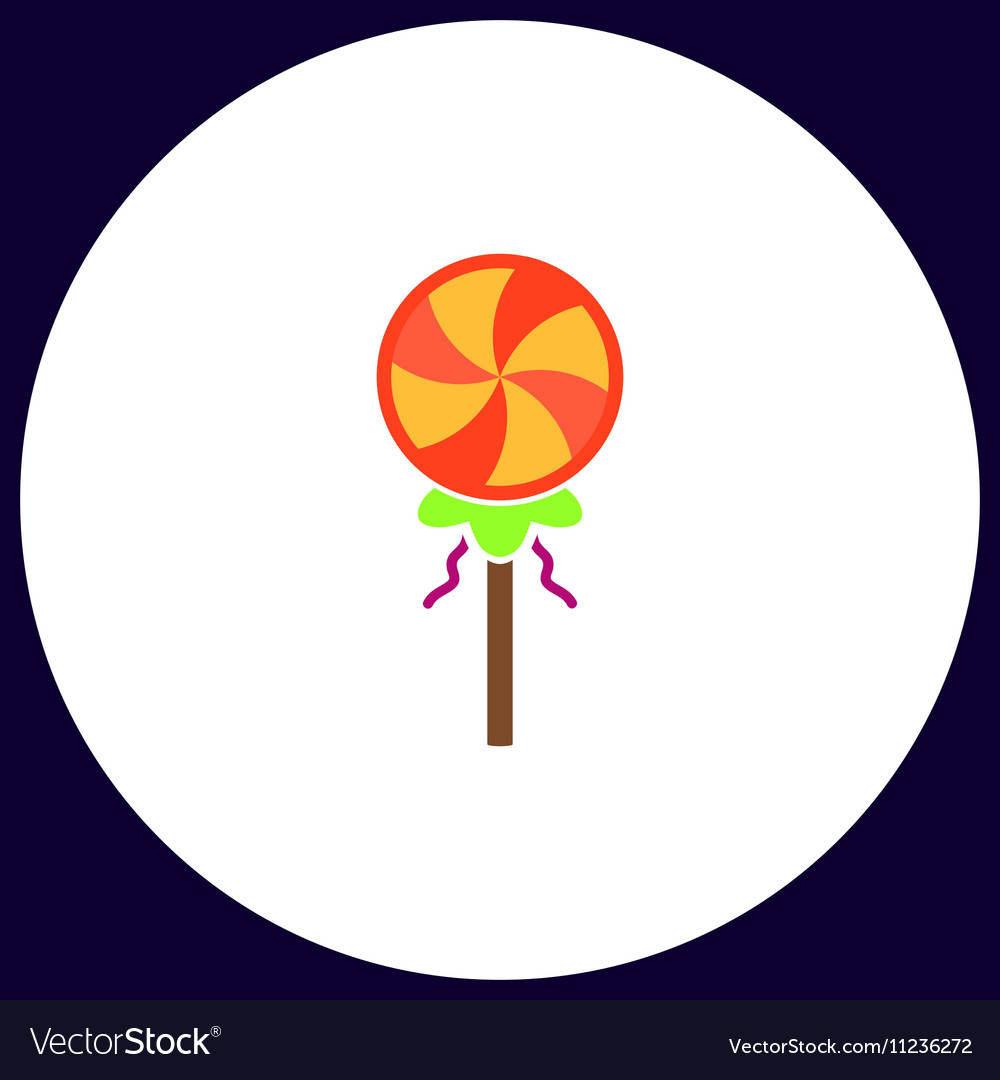 Candy computer symbol Royalty Free Vector Image