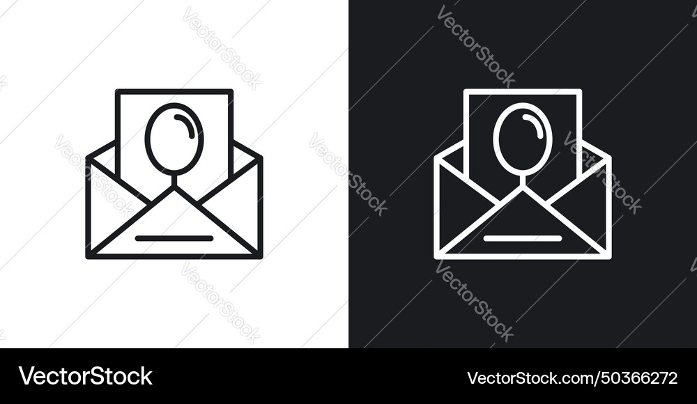 Invitation letter for event icon set heartfelt Vector Image