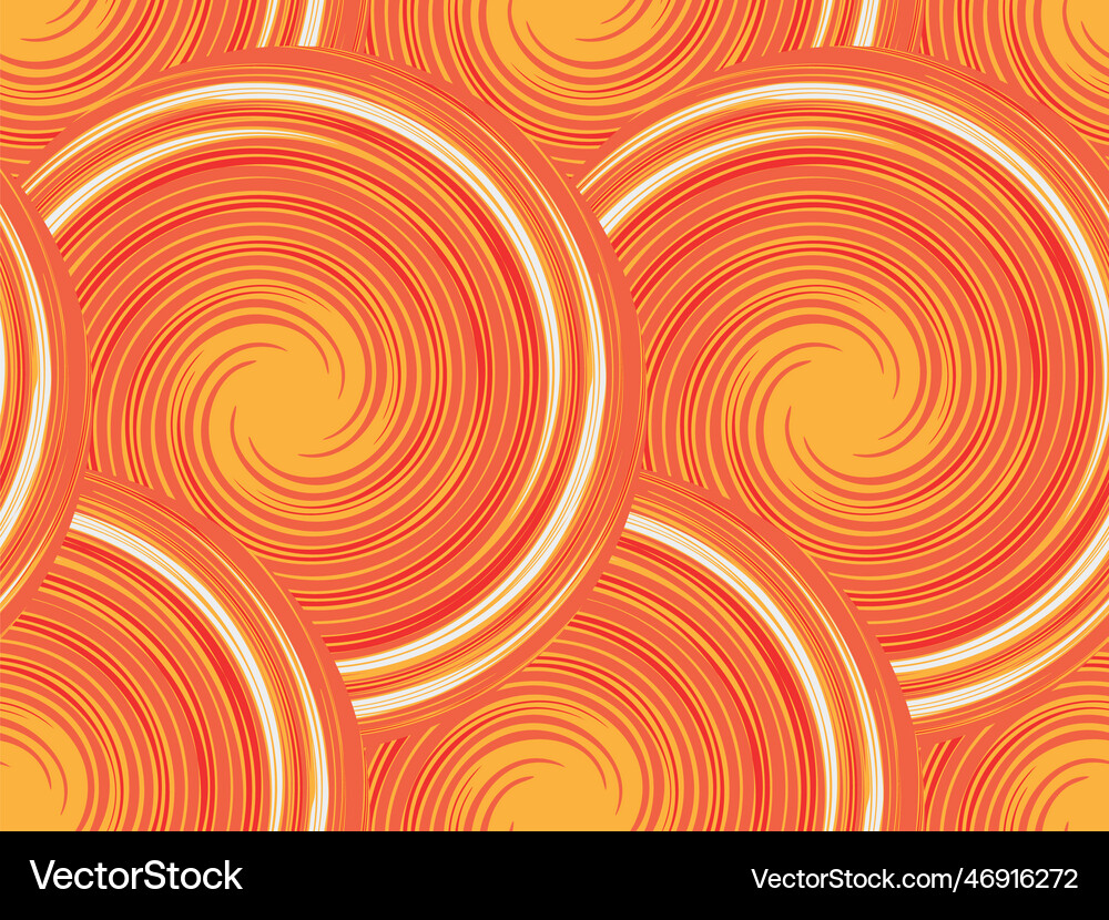 Seamless pattern with spirals Royalty Free Vector Image
