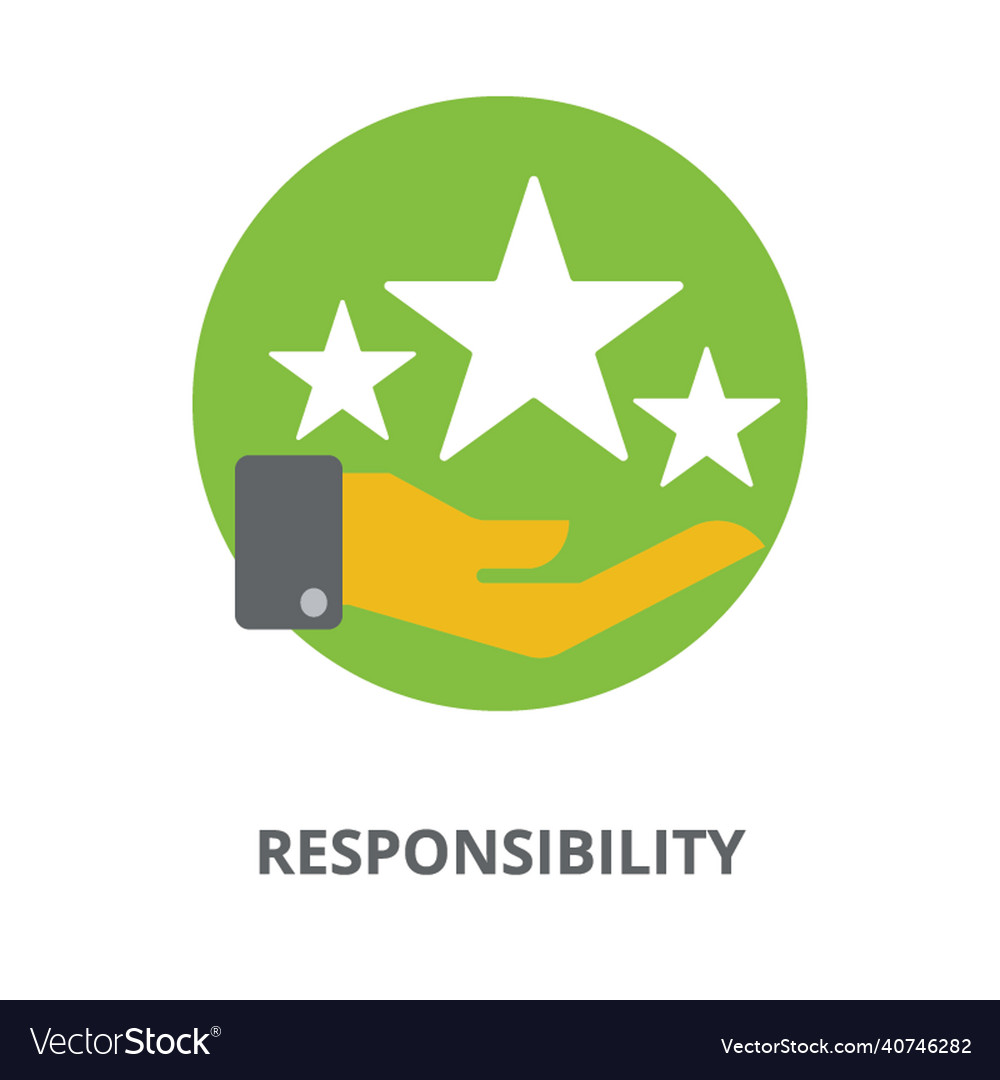 Responsibility Royalty Free Vector Image - VectorStock