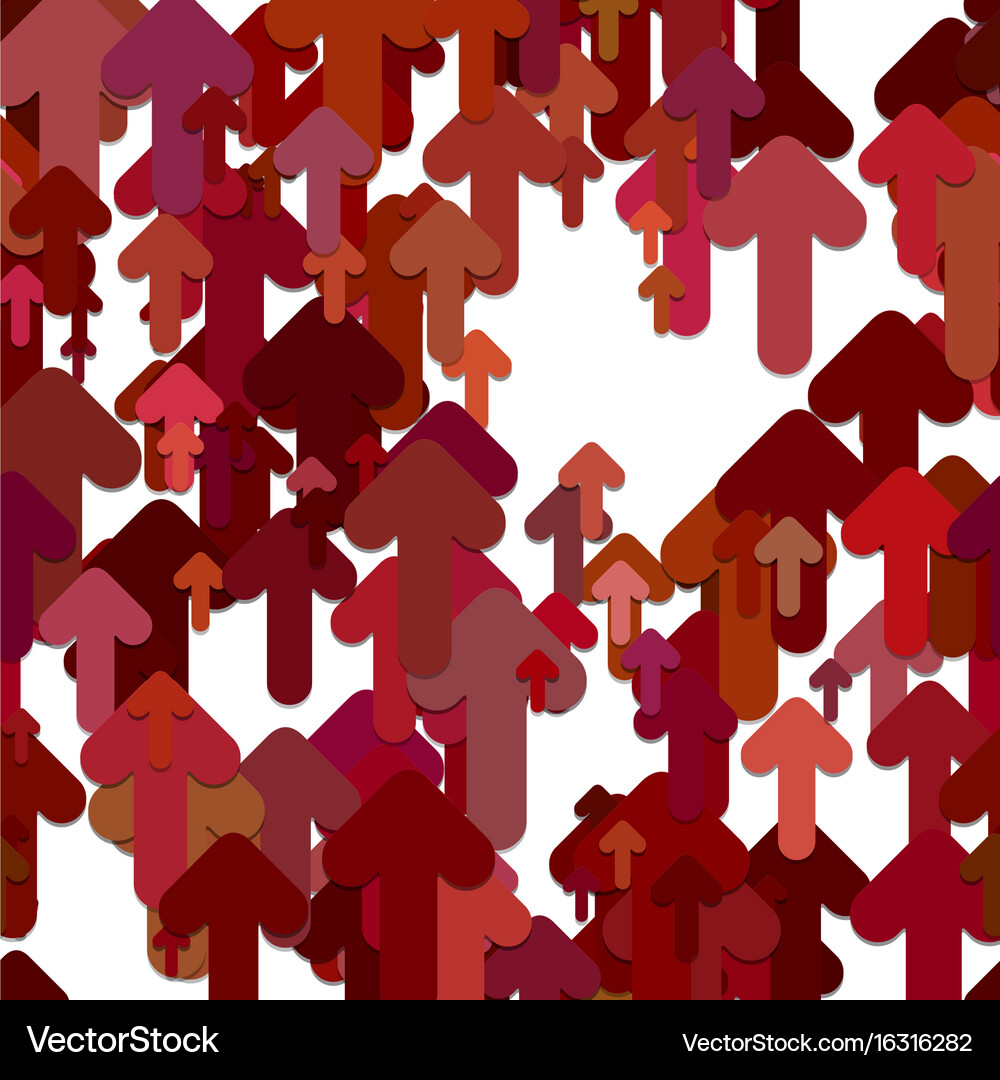 Seamless arrow background pattern - graphic Vector Image