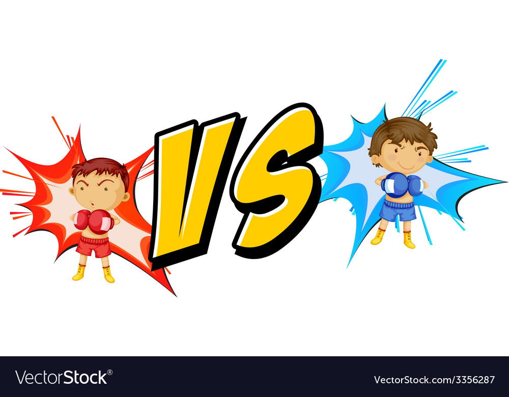 Fighting Royalty Free Vector Image - VectorStock