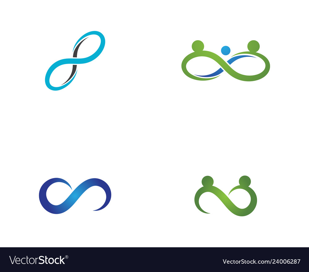 Infinity design Royalty Free Vector Image - VectorStock
